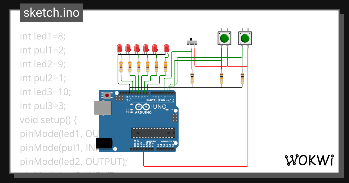 Ejercicio 7.1.4 - Wokwi ESP32, STM32, Arduino Simulator Ejercicio 7.1.4 - Wokwi ESP32, STM32, Arduino Simulator