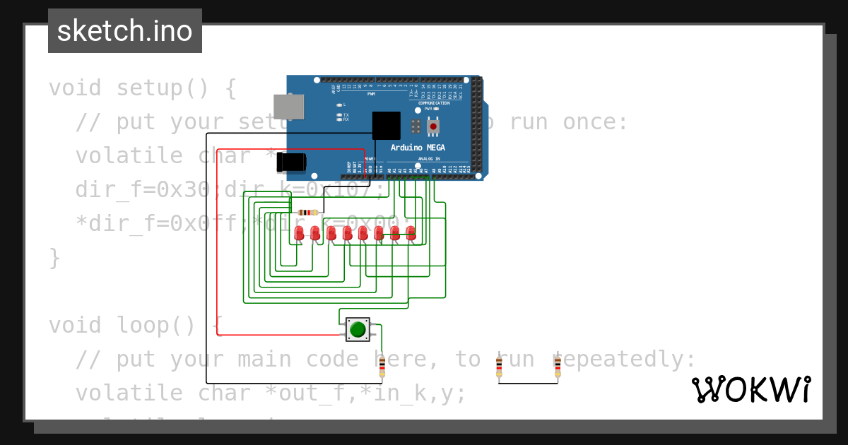 Press 3rd Switch Glow 0th Led Delay1st Led Delay Wokwi Esp32 Stm32 Arduino Simulator 3862