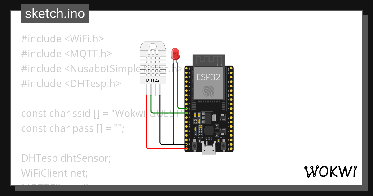Tugas - Wokwi ESP32, STM32, Arduino Simulator