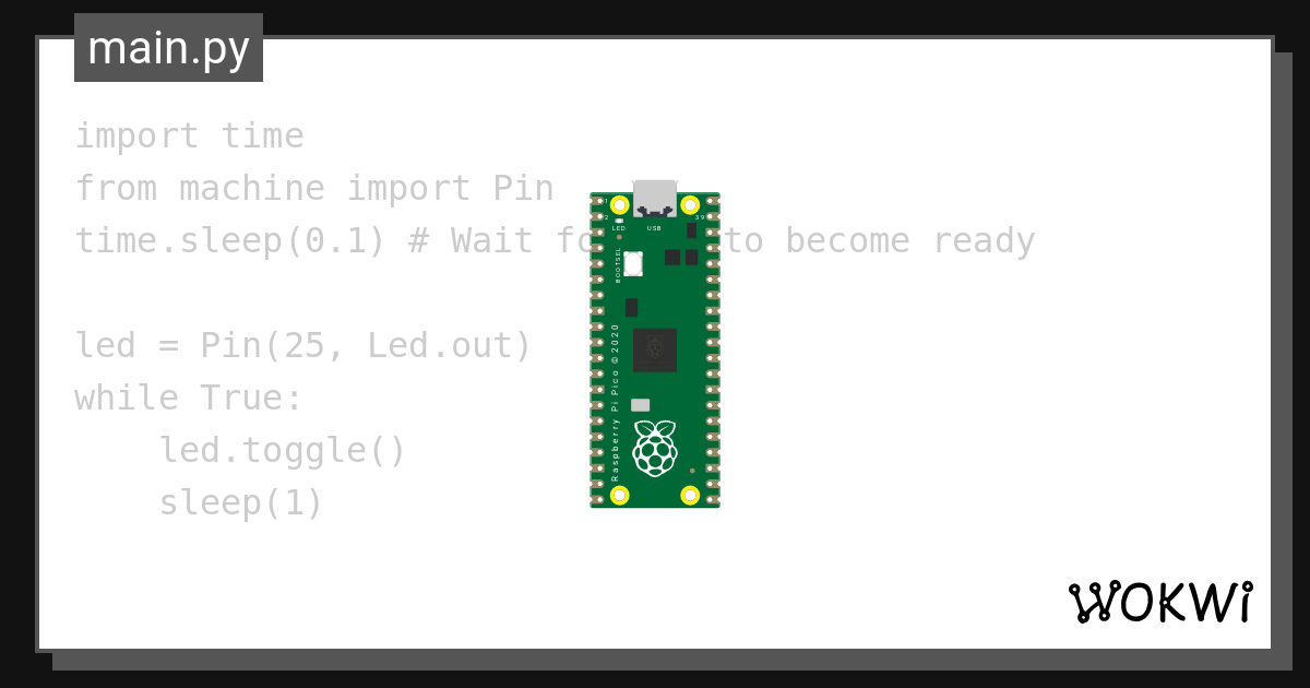 Ledblink Wokwi Esp32 Stm32 Arduino Simulator