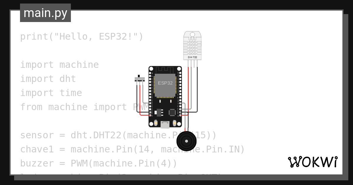 Exercicio 4 Wokwi Esp32 Stm32 Arduino Simulator