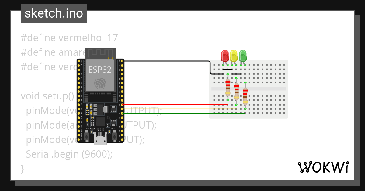 Exercício 7 Prof Ernani Wokwi Esp32 Stm32 Arduino Simulator 6058