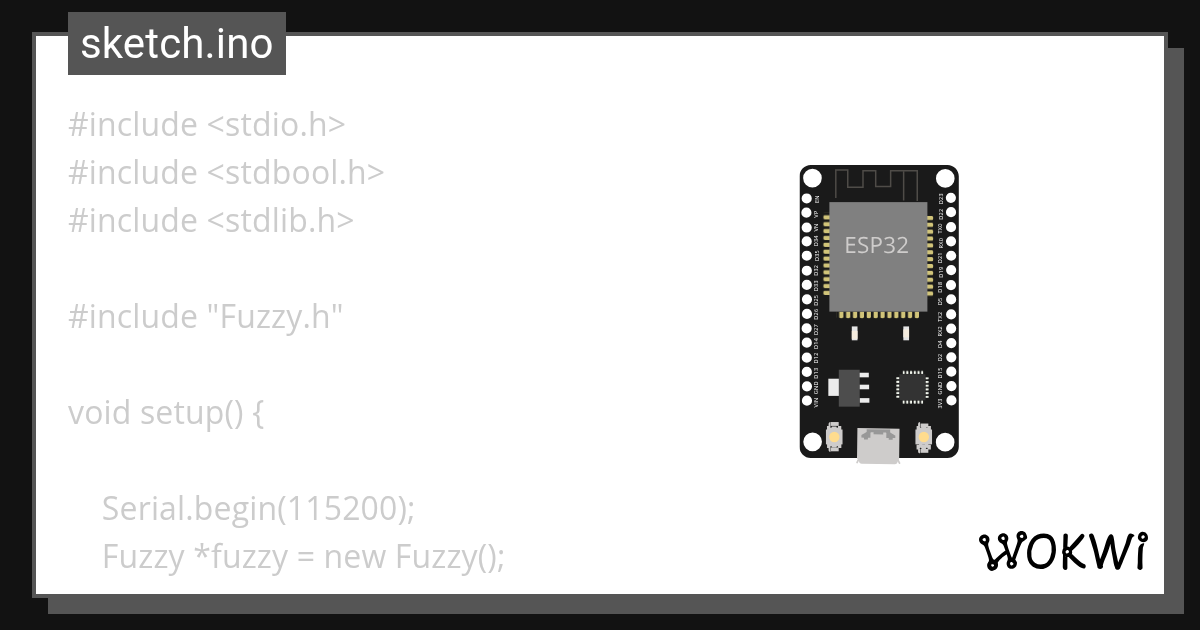 fuzzy_final - Wokwi ESP32, STM32, Arduino Simulator