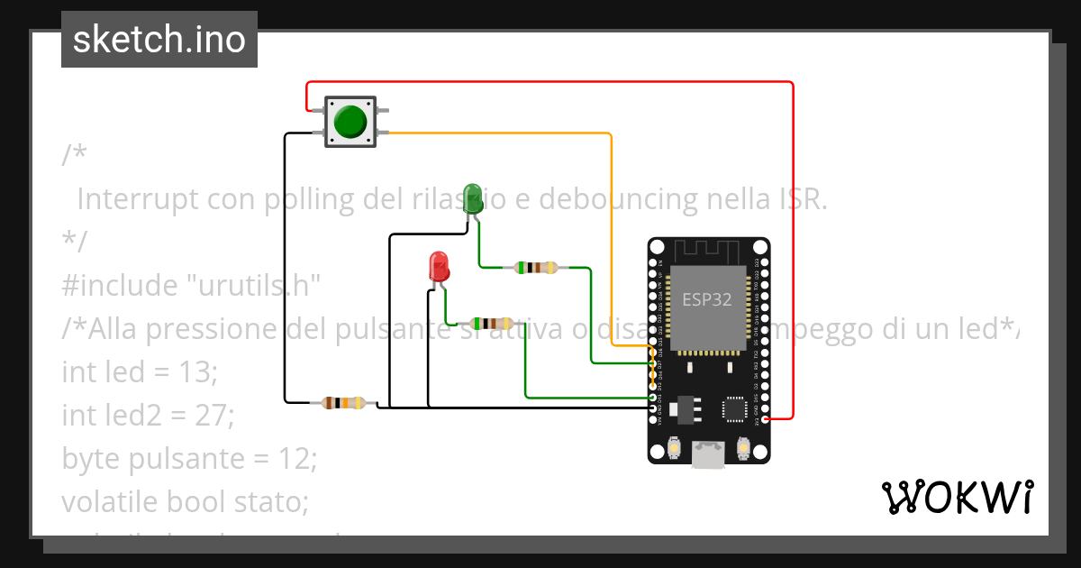 Wokwi - Online ESP32, STM32, Arduino Simulator