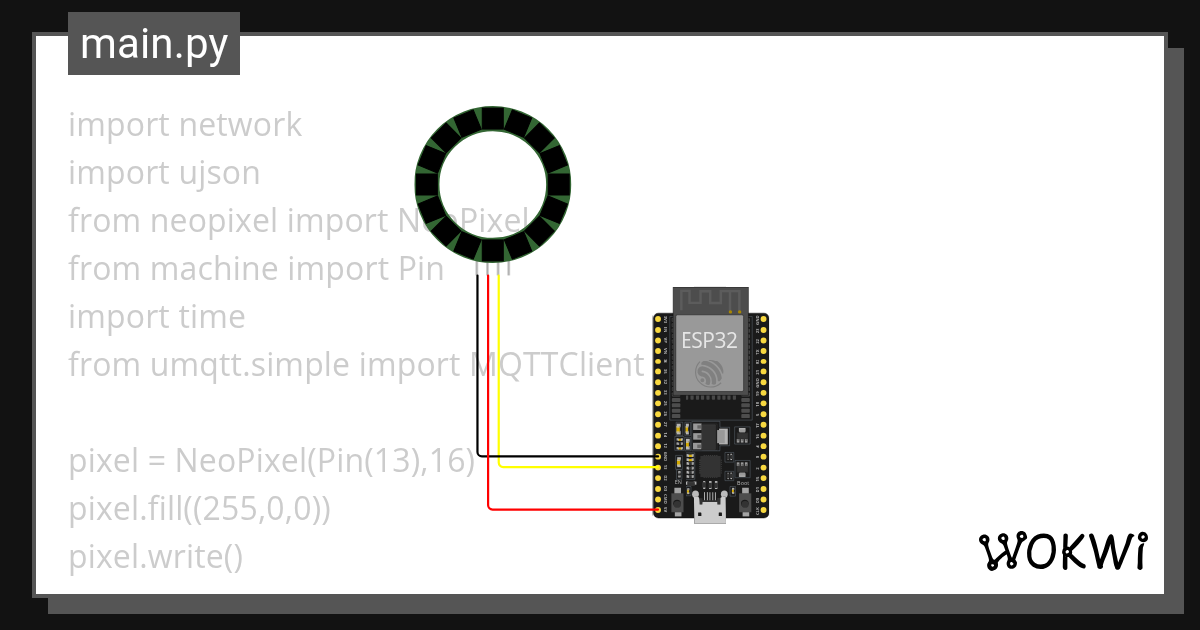 2P-Ejercicio 5 - Wokwi ESP32, STM32, Arduino Simulator