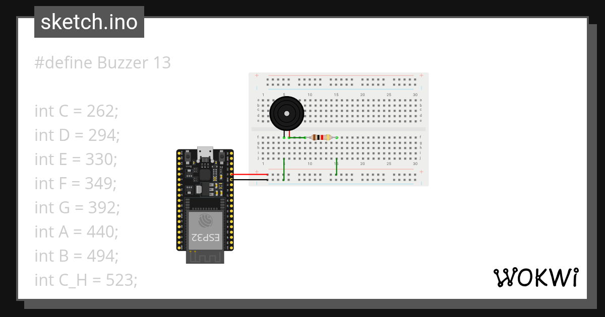 Buzzer - Wokwi ESP32, STM32, Arduino Simulator Buzzer - Wokwi ESP32, STM32, Arduino Simulator