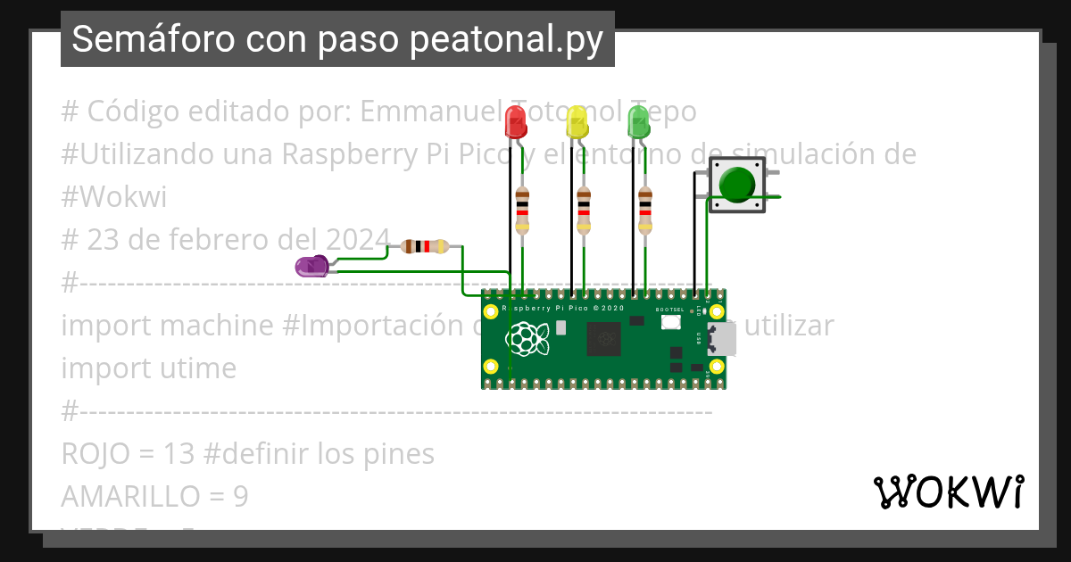 semaforo 001 Copy - Wokwi ESP32, STM32, Arduino Simulator