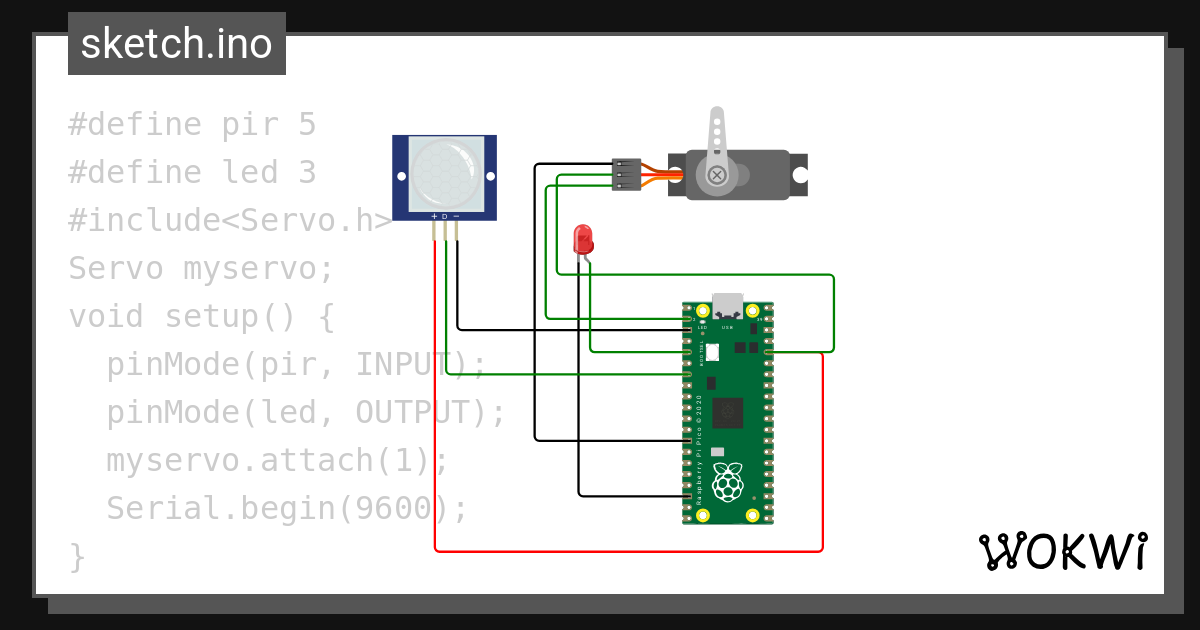 5bled Glow Wokwi Esp32 Stm32 Arduino Simulator