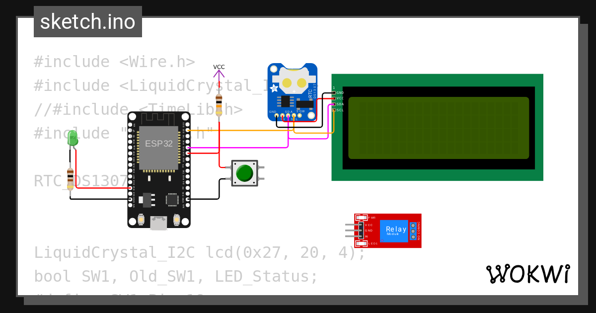 Esp32rtclcd Copy Wokwi Esp32 Stm32 Arduino Simulator 7161