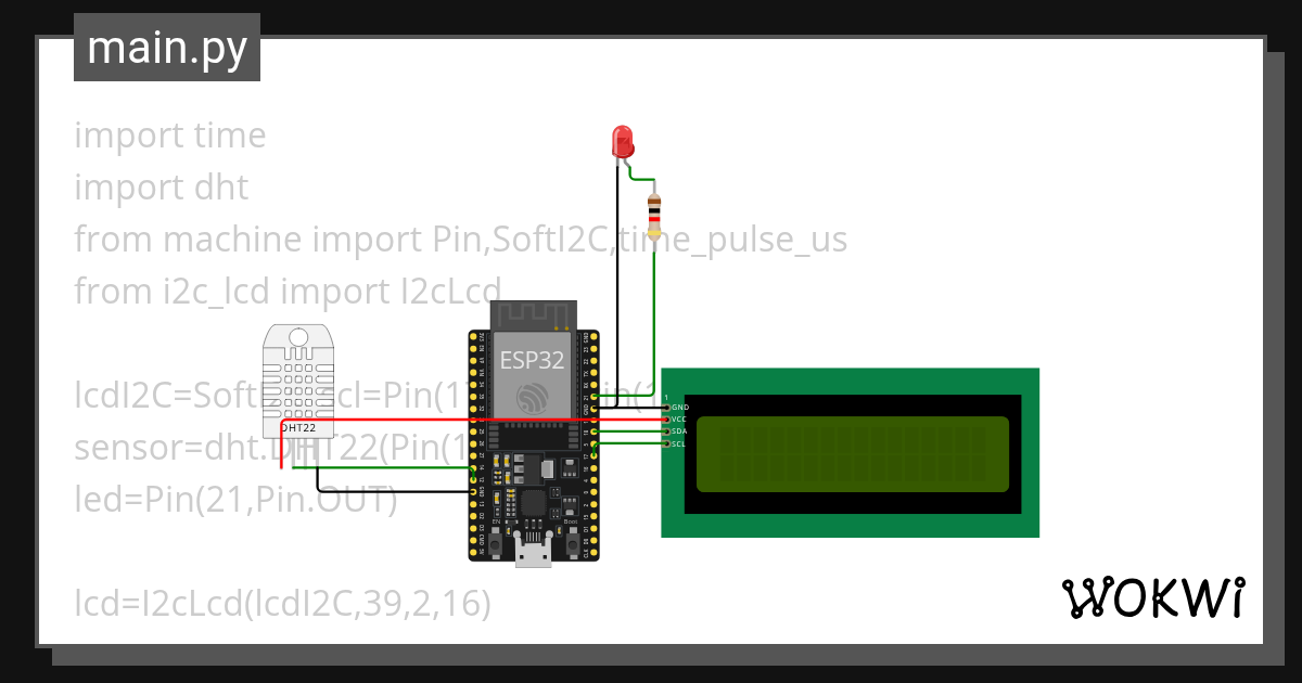 Lab14 6611410019 Wokwi Esp32 Stm32 Arduino Simulator 2053