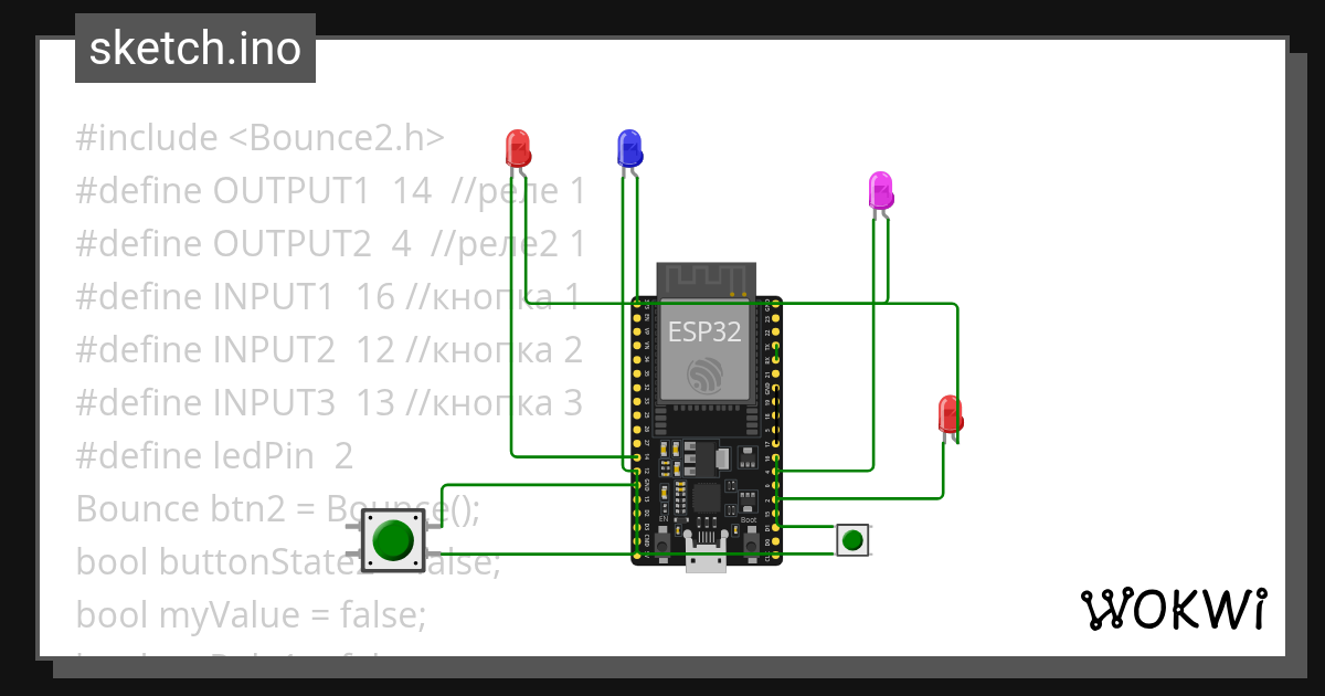 Test Esp Wokwi Esp32 Stm32 Arduino Simulator