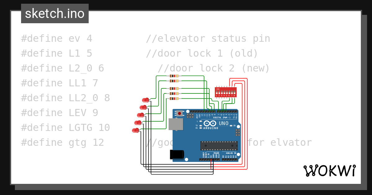 Tonys Project Single Floor Wokwi Esp32 Stm32 Arduino Simulator