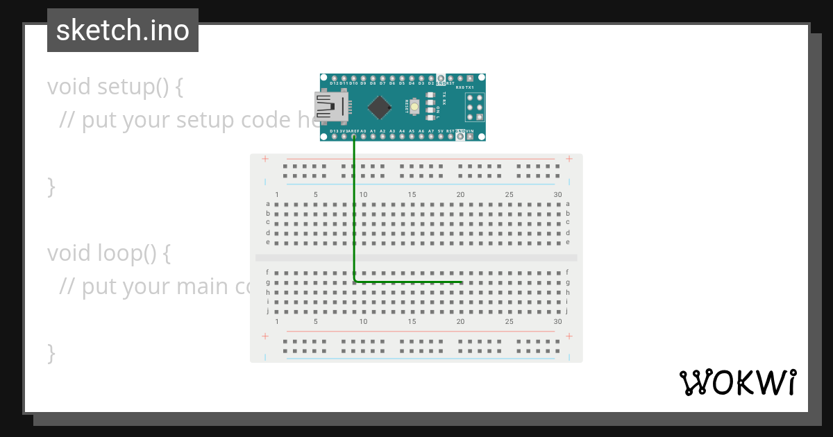 example - Wokwi ESP32, STM32, Arduino Simulator