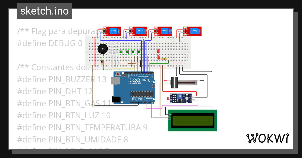 ME-Projeto - Wokwi ESP32, STM32, Arduino Simulator