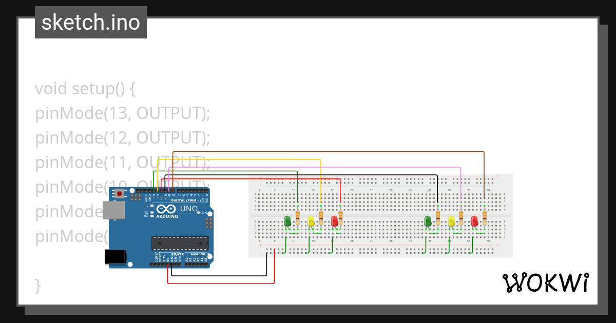 Alejandrara Un Semaforo Wokwi Esp32 Stm32 Arduino Simulator 
