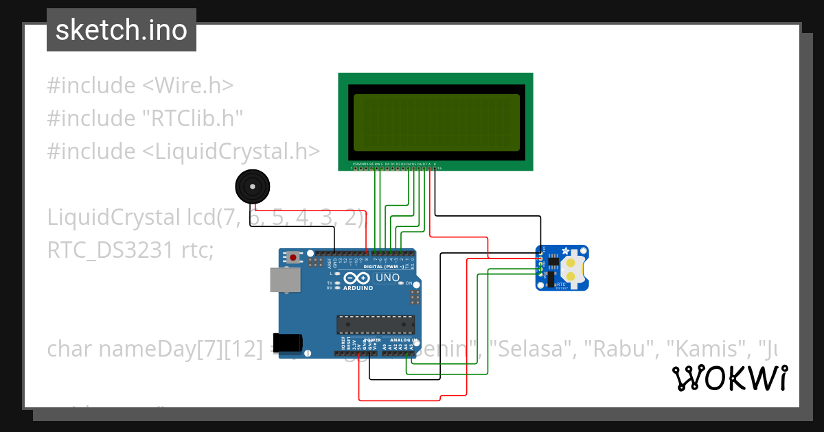 Jam digital - Wokwi ESP32, STM32, Arduino Simulator Jam digital - Wokwi ESP32, STM32, Arduino Simulator
