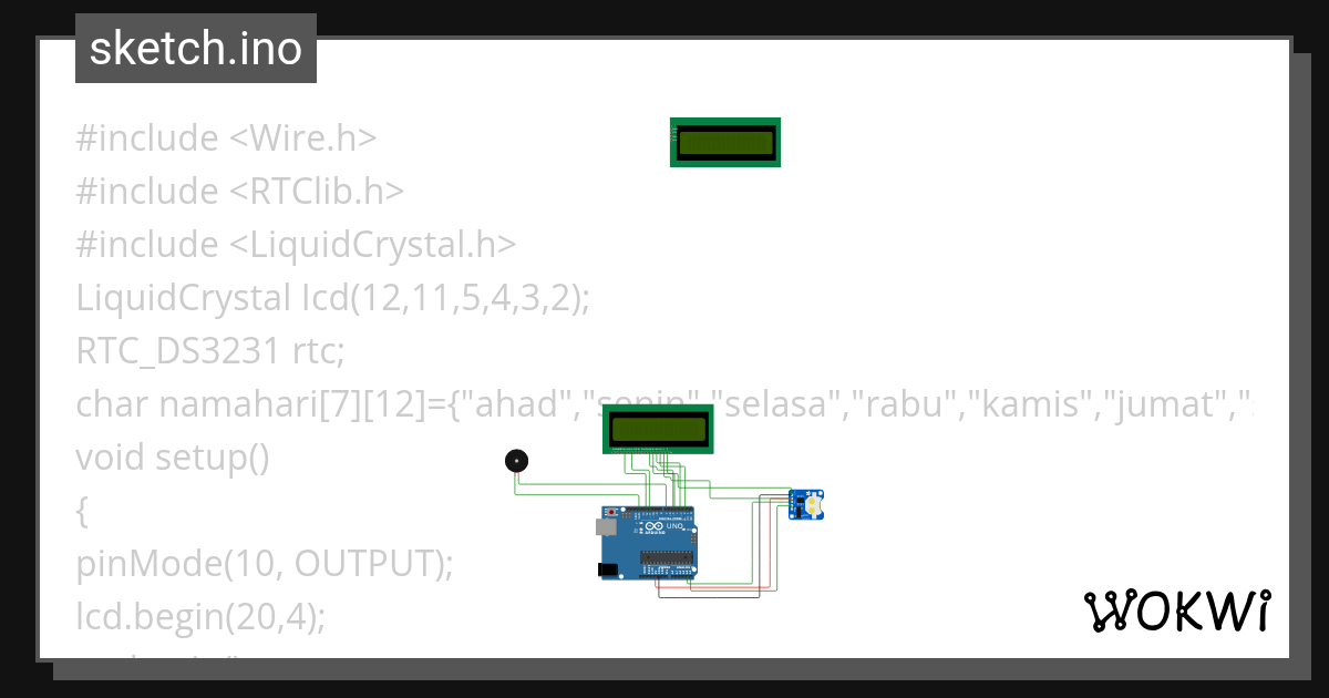 Jam digital Copy - Wokwi ESP32, STM32, Arduino Simulator