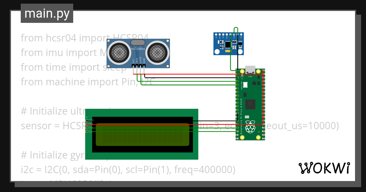 AI Car - Wokwi ESP32, STM32, Arduino Simulator