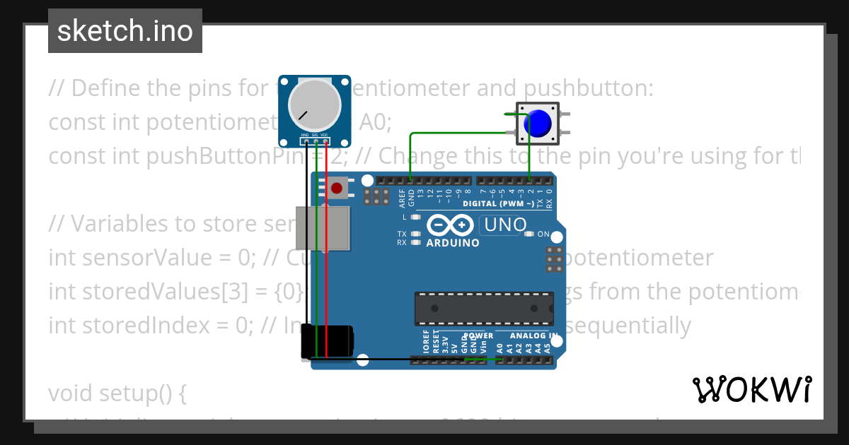 Feb29 button potentiometer - Wokwi ESP32, STM32, Arduino Simulator