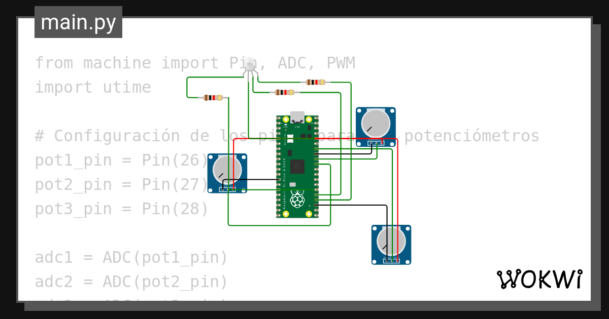 Simulacro Wokwi Esp32 Stm32 Arduino Simulator