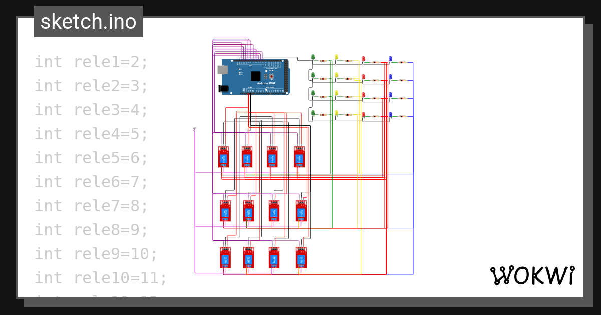 Semáforo Copy Wokwi Esp32 Stm32 Arduino Simulator 5296