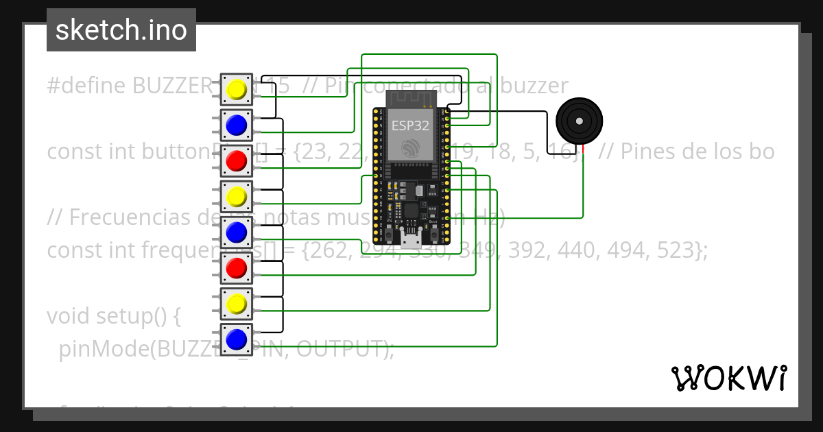 punto 10 - Wokwi ESP32, STM32, Arduino Simulator