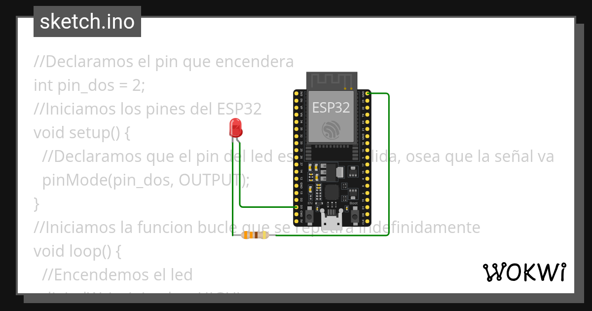 tarjeta - Wokwi ESP32, STM32, Arduino Simulator