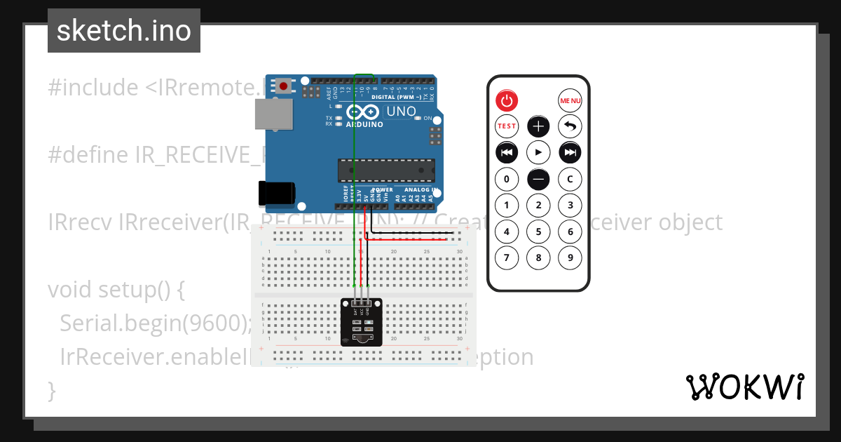 Ir Remote Wokwi Esp32 Stm32 Arduino Simulator 9849