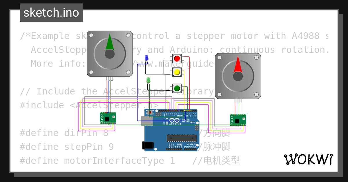 Dbstepmoter Wokwi Esp32 Stm32 Arduino Simulator