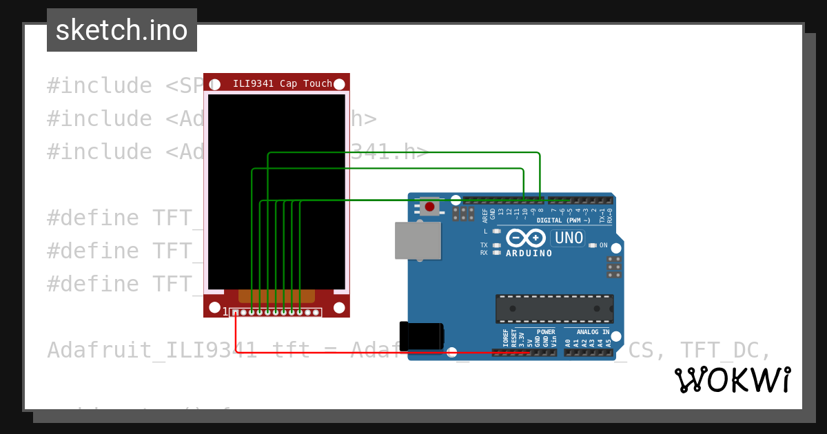 Displaying User Input Wokwi Esp32 Stm32 Arduino Simulator 