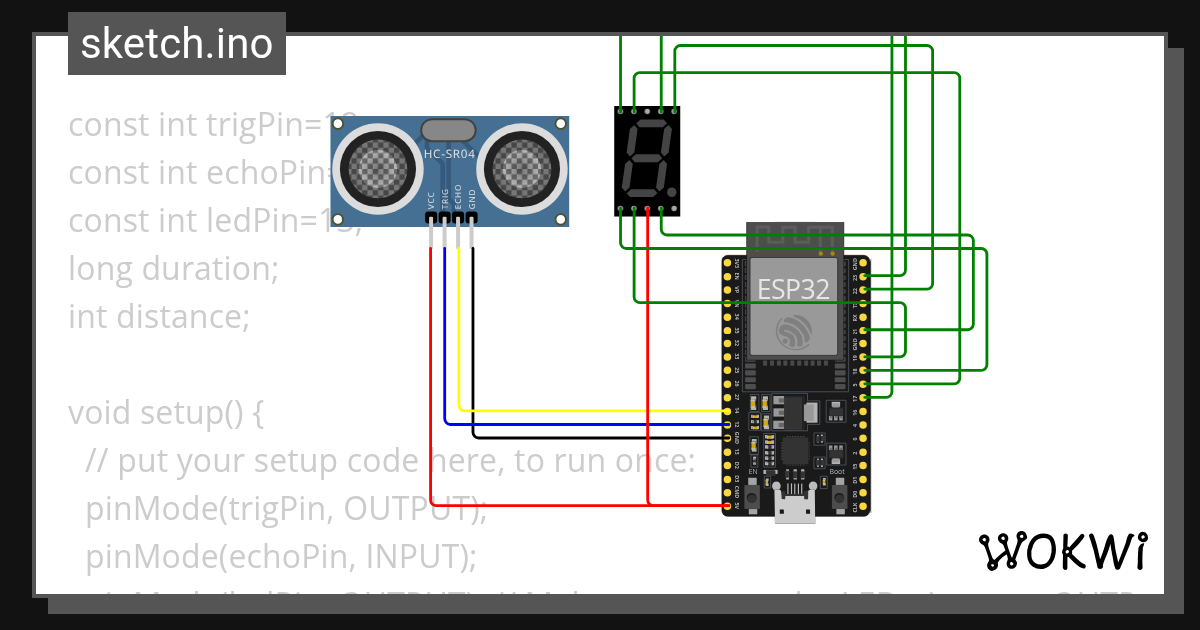 NODEMCU_ULTRAsonic_PWM - Wokwi ESP32, STM32, Arduino Simulator