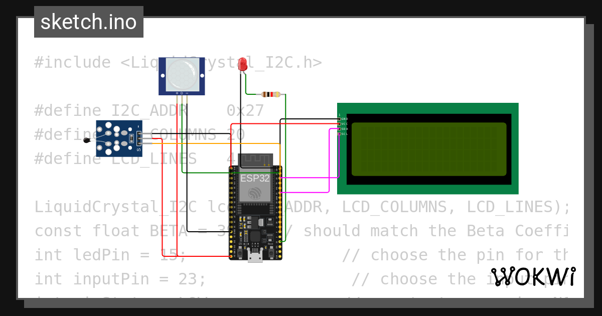 练习1 Wokwi Esp32 Stm32 Arduino Simulator