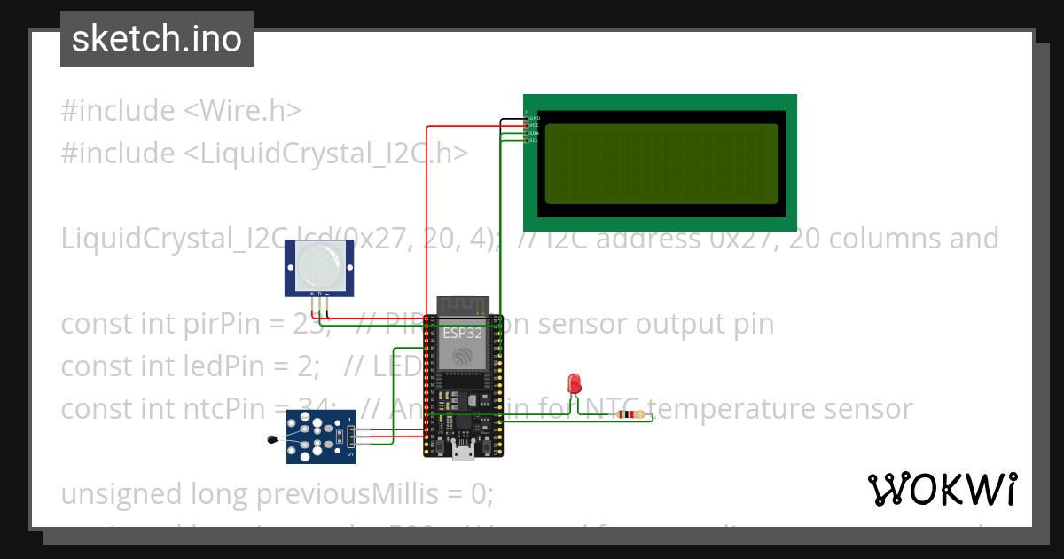 Exercise 2 - Wokwi ESP32, STM32, Arduino Simulator