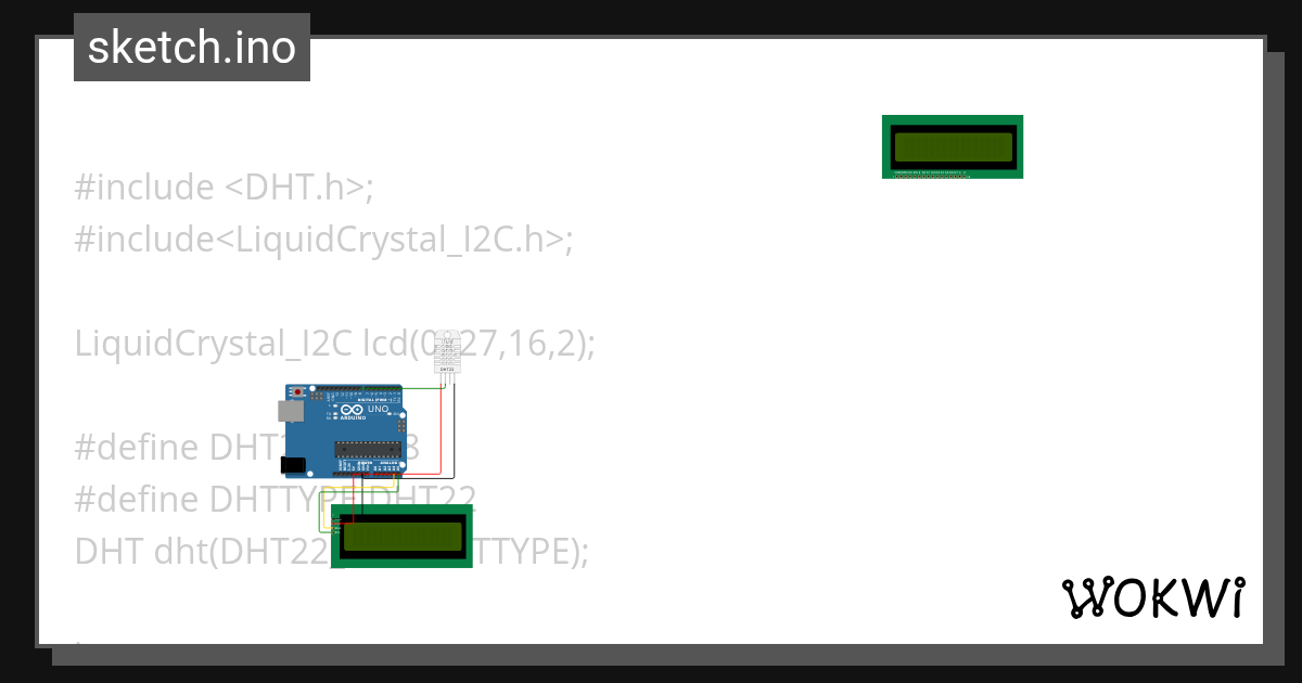 Humidité Temp Wokwi Esp32 Stm32 Arduino Simulator 2906