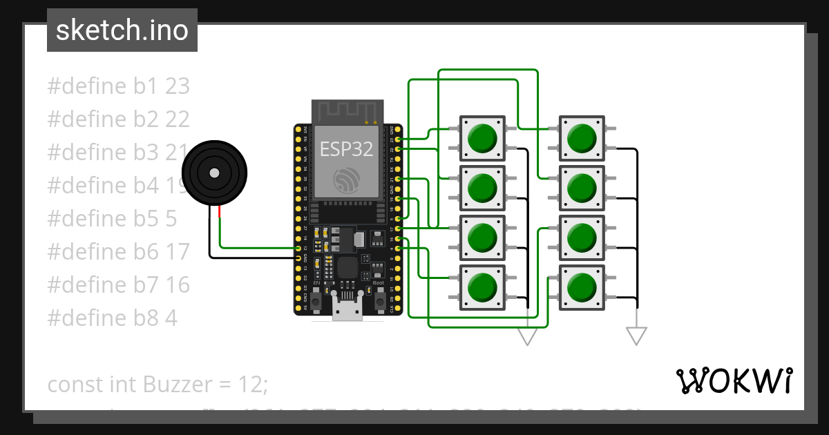 Wokwi - Online ESP32, STM32, Arduino Simulator
