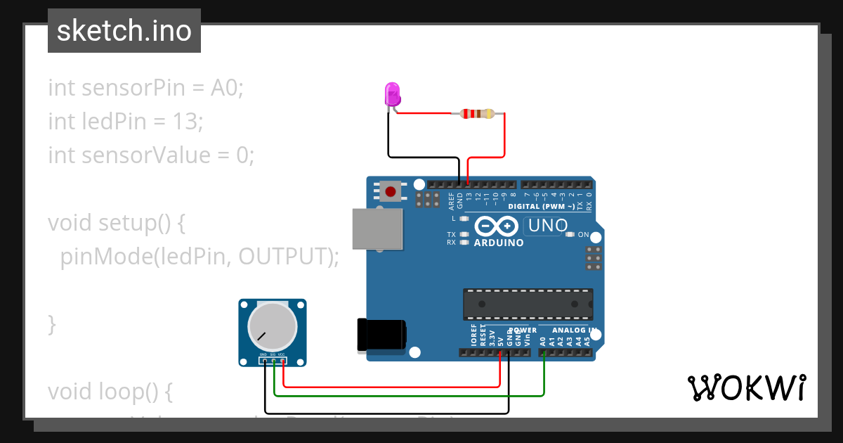 analogRead - Wokwi ESP32, STM32, Arduino Simulator analogRead - Wokwi ESP32, STM32, Arduino Simulator