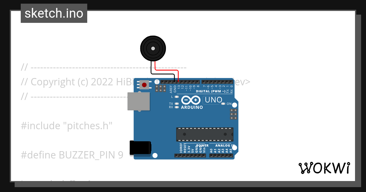 _4_Buzzer - Wokwi ESP32, STM32, Arduino Simulator