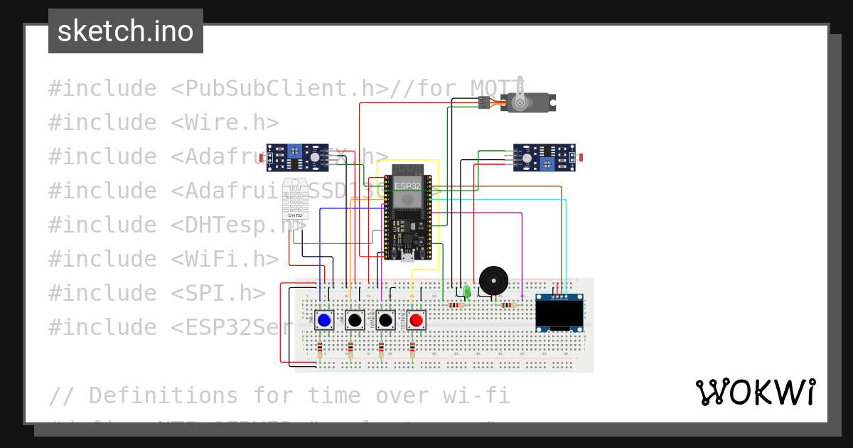 Medibox Wokwi Esp32 Stm32 Arduino Simulator