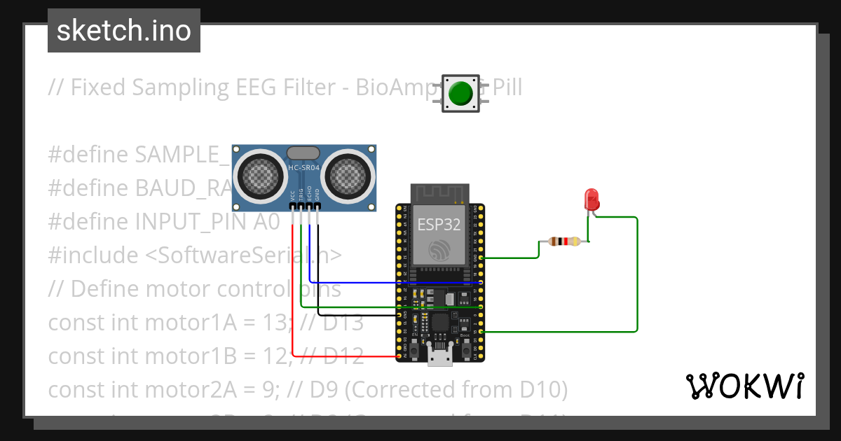 BT eeg - Wokwi ESP32, STM32, Arduino Simulator