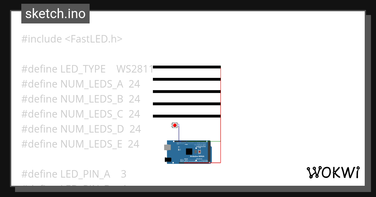 LEDs - Wokwi ESP32, STM32, Arduino Simulator