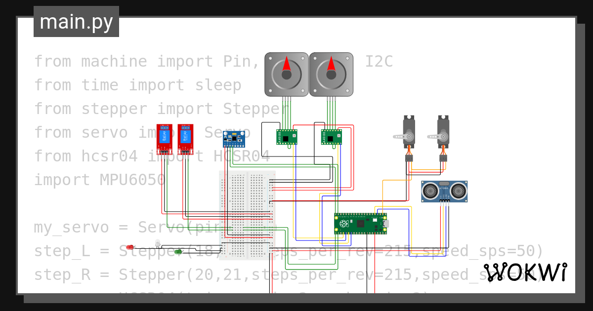 Abstandssensor Wokwi Esp32 Stm32 Arduino Simulator