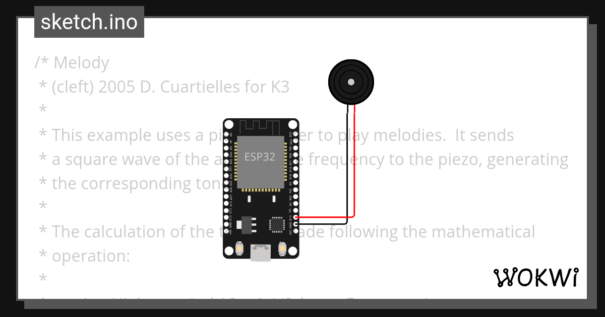 Esp32 Buzzer Copy Wokwi Esp32 Stm32 Arduino Simulator