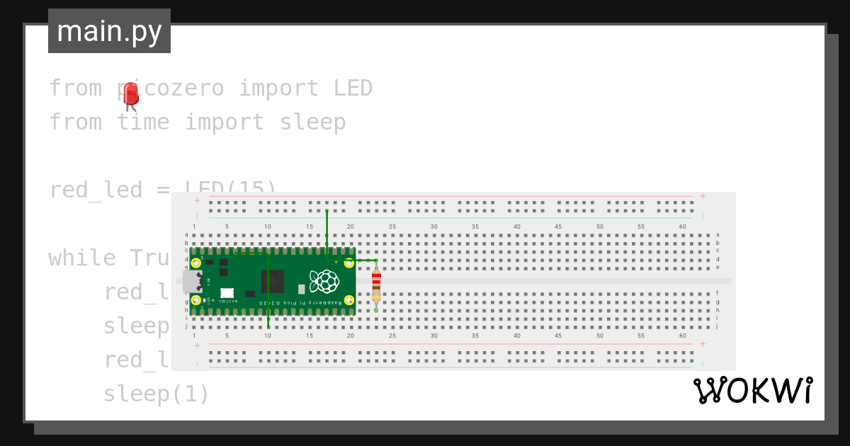 Led Flash Picozero Copy Wokwi Esp32 Stm32 Arduino Simulator