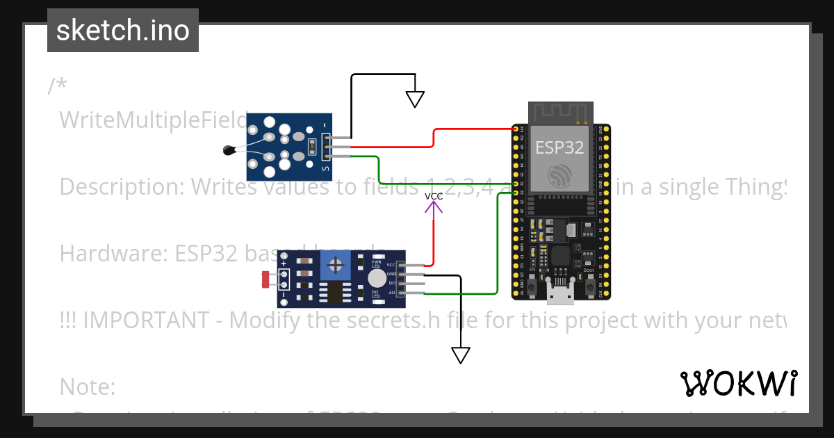 Proyecto04_ESP32 - Wokwi ESP32, STM32, Arduino Simulator