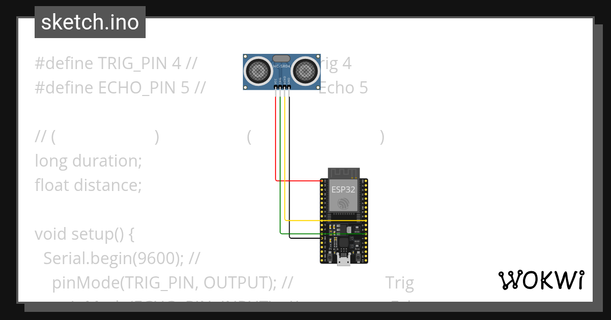 Esp32+HC - Wokwi ESP32, STM32, Arduino Simulator Esp32+HC - Wokwi ESP32, STM32, Arduino Simulator