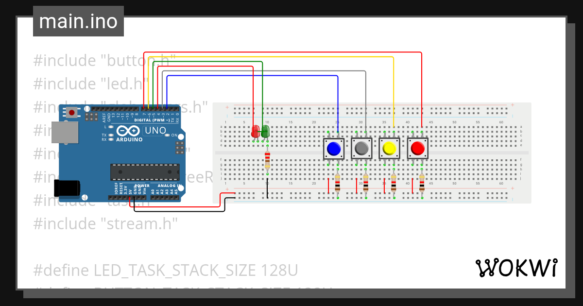 Wokwi - Online ESP32, STM32, Arduino Simulator