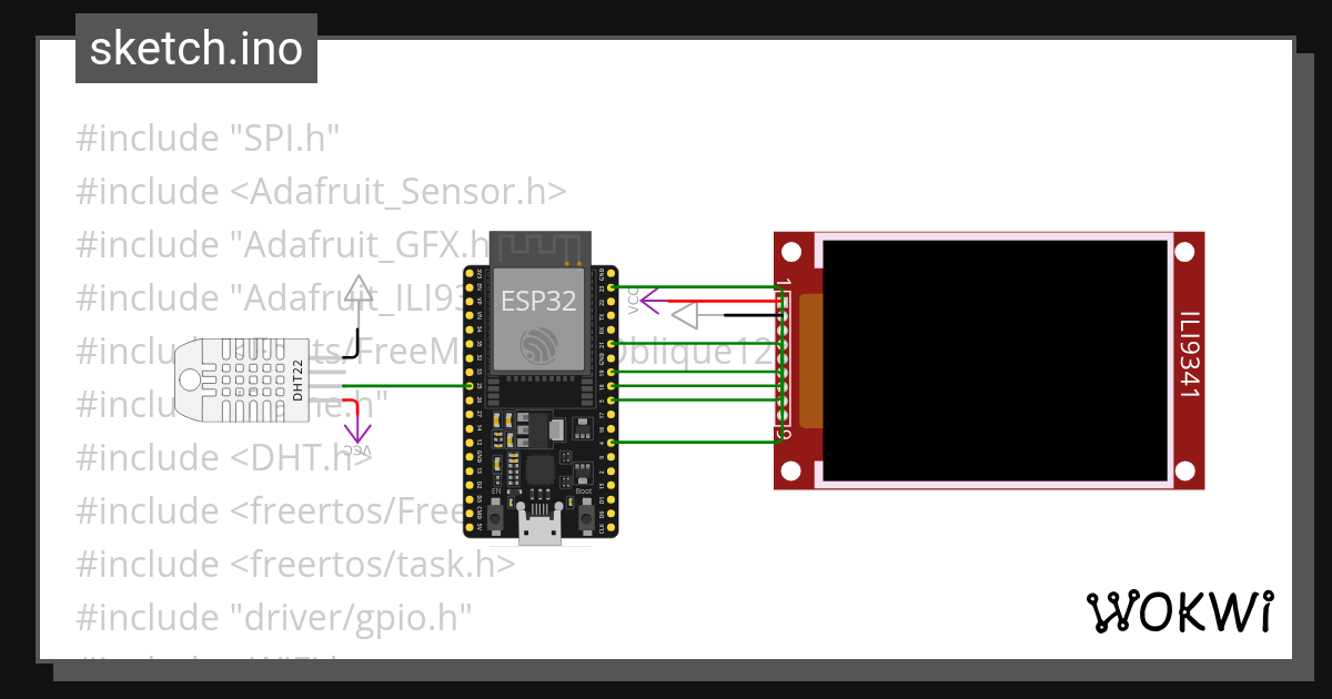 Wokwi - Online ESP32, STM32, Arduino Simulator