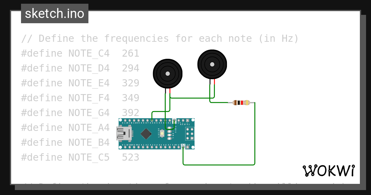 Stereo Ten Tunes By Atpdnc11 Wokwi Esp32 Stm32 Arduino Simulator 8975