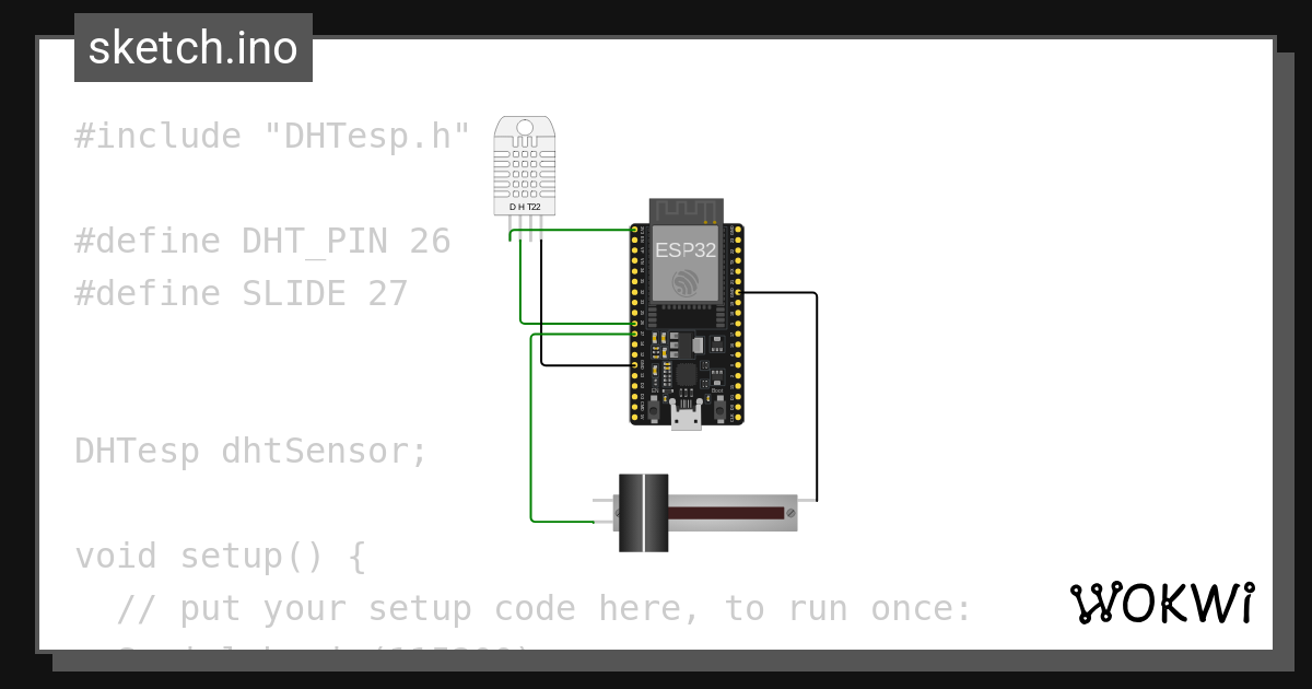 Humiditysensor Wokwi Esp32 Stm32 Arduino Simulator 4160