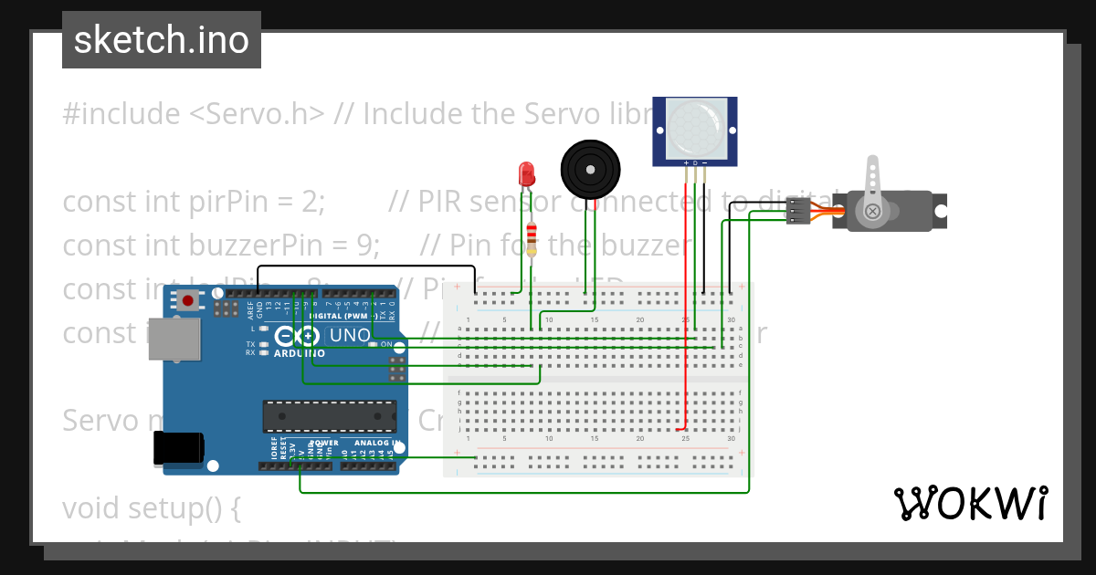deteksi suhu - Wokwi ESP32, STM32, Arduino Simulator
